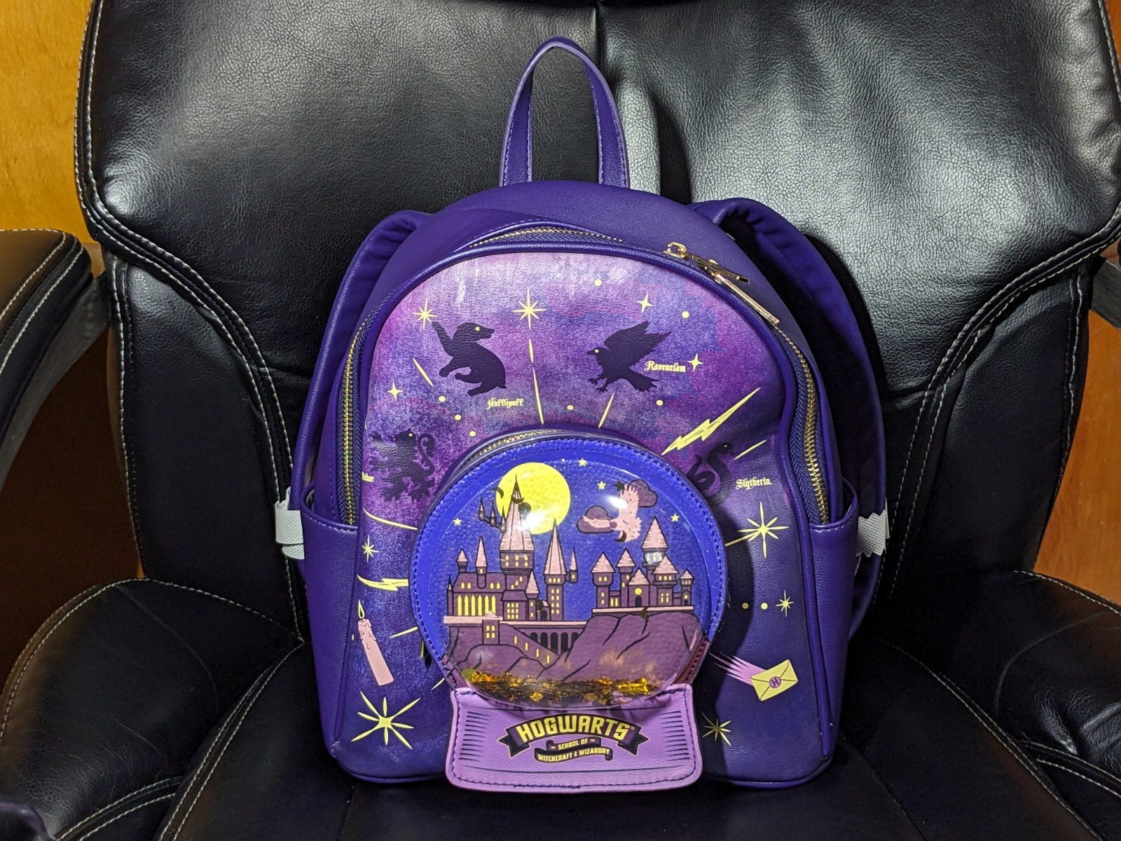 Danielle Nicole Harry Potter Backpack Purse Snow Glob… - Gem