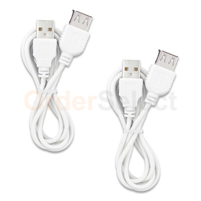 2X USB Extension Cable Cord for Phone Samsung Galaxy S20/S20+ Plus/S20 ...
