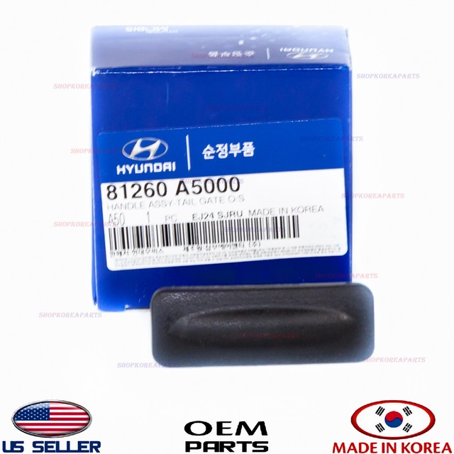 Genuine Hyundai Elantra GT 2013-2017 Outside Tailgate Handle 81260A5000 ...