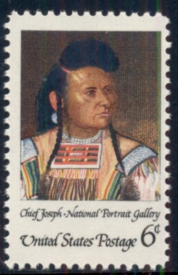 #1364 6¢ CHIEF JOSEPH, INDIAN LOT OF 400 MINT STAMPS, SPICE UP YOUR ...