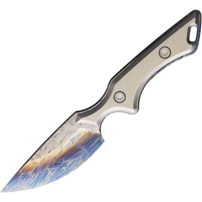 Mike Taylor Knives Fixed Knife 2.88" S45VN Steel Full Tang Blade ...