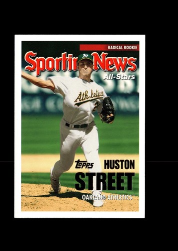 Huston Street 2005 Topps Baseball Card #UH169 Oakland Athletics | eBay