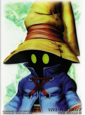 fy44mj-10 Vivi Final Fantasy 9 FF9 Clear Card Art Museum | eBay