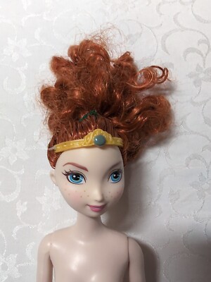 Disney Princess Merida Brave 11" Barbie Doll Red Hair, Shoes, Crown ...