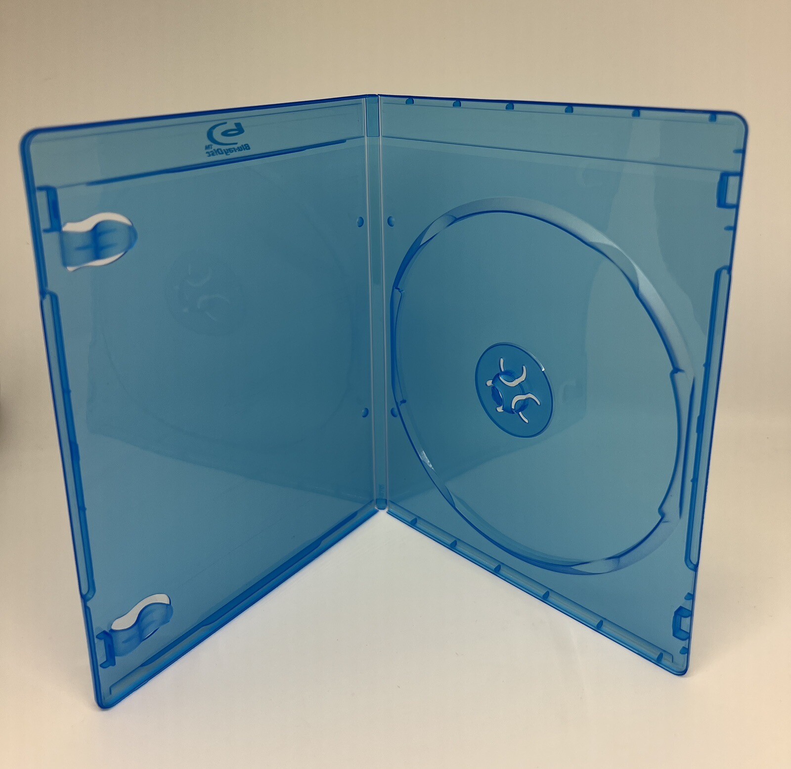 25 PCS High Quality 7mm Slim Single Blu-Ray DVD Cases w/Blu-Ray Logo ...