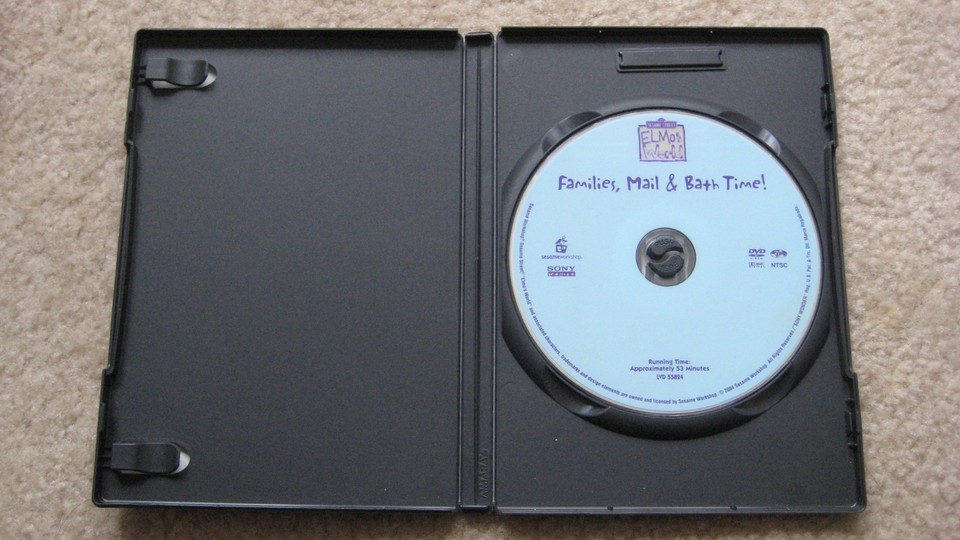 Elmo's World - Families, Mail & Bath Time DVD | eBay