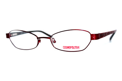 NEW COSMOPOLITAN SWANKY RUBY RED AUTHENTIC EYEGLASSES FRAMES 49-17 ...
