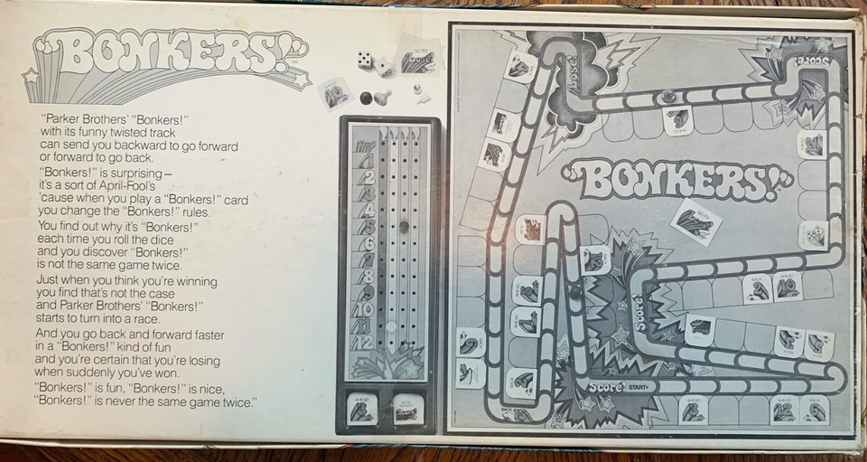 Vintage This Game is Bonkers! Board Game 1978 Parker Brothers | eBay