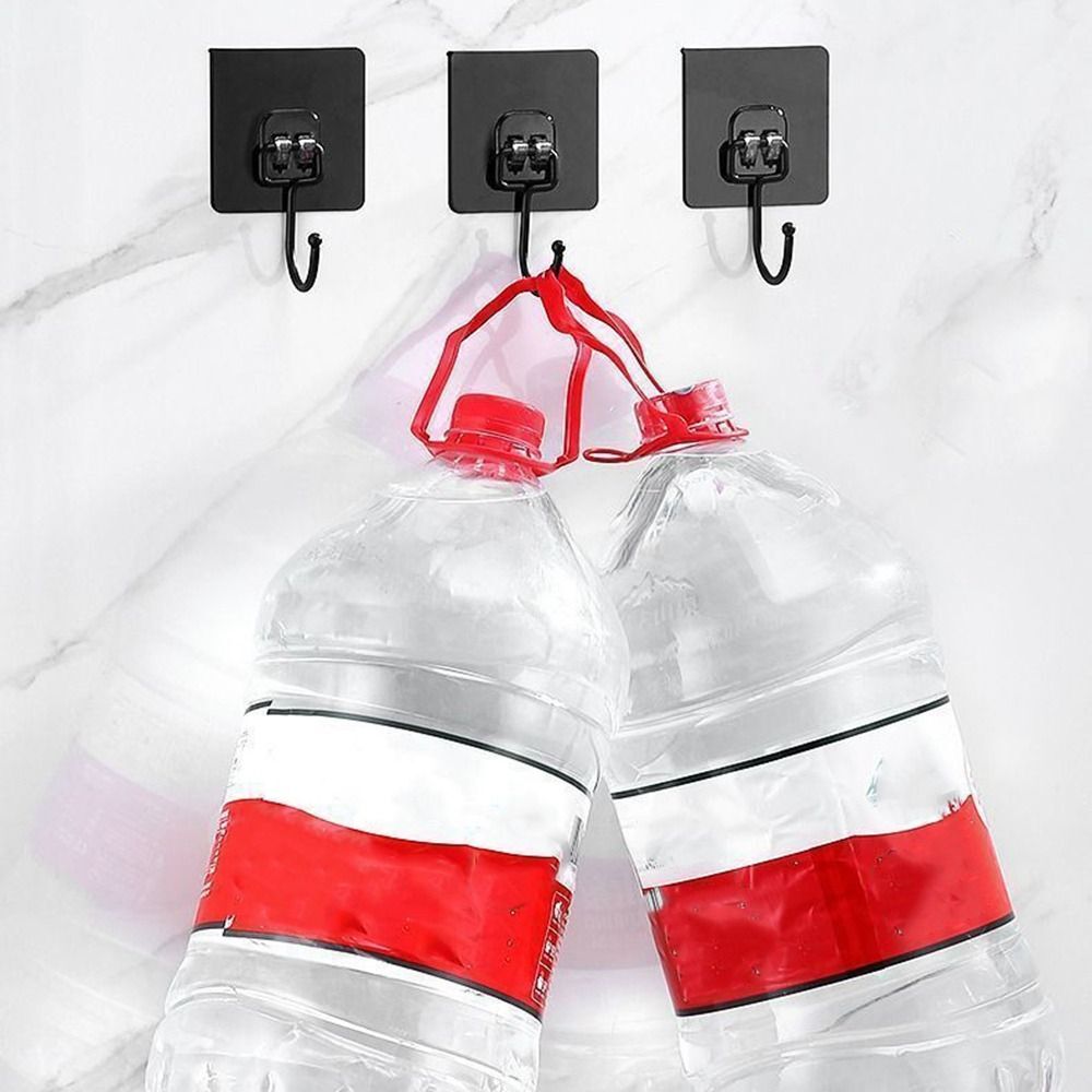 2Pcs Rotating Strong Adhesive Hooks Self Adhesive Coat Hangers Wall ...