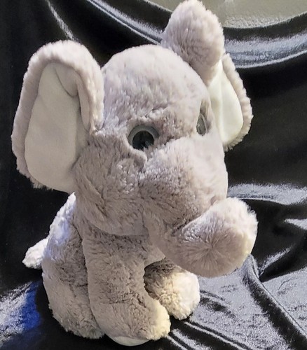 DAN DEE DANDEE 12" Gray PLUSH ELEPHANT STUFFED ANIMAL TOY JUNGLE ZOO | eBay