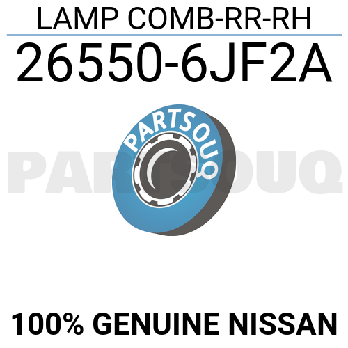 265506JF2A Genuine Nissan LAMP COMB-RR-RH 26550-6JF2A | eBay