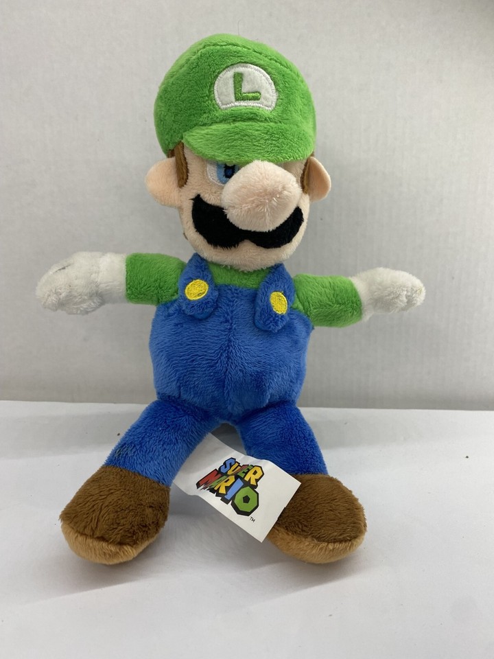 Super Mario Bros. Nintendo LUIGI Plush 9 Inch Stuffed Toy Plush Doll | eBay