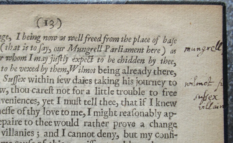 2 English Civil War Pamphlets 1645 The Kings Cabinet Opened & A Key to ...