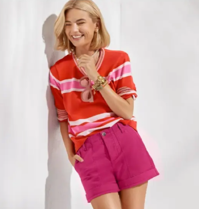 Cabi New NWT Canyon Short #6190 Size 0 - 16 Pink Was $109 | eBay