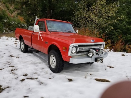 EV 'GOAT' Winch bumper 67-72 Chevrolet GMC K5 Chevy pickup K20 Blazer ...