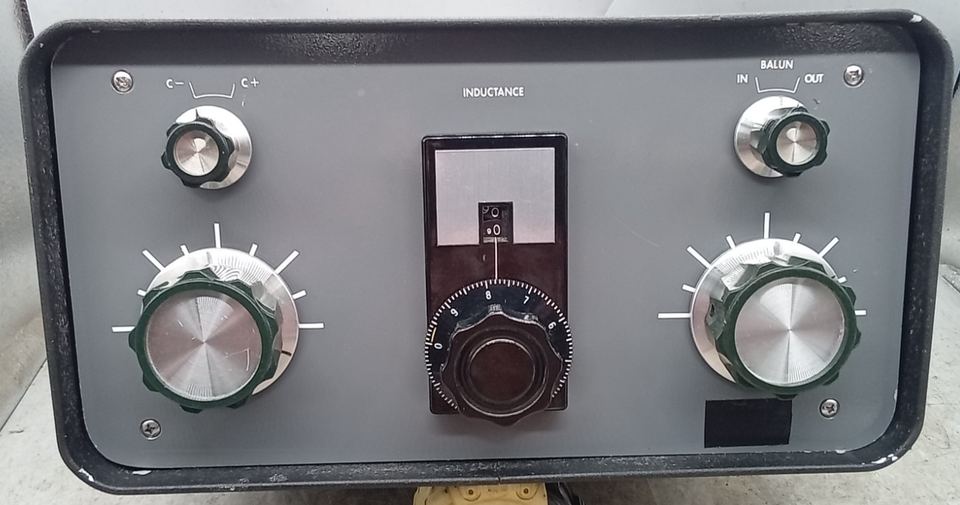 HOMEMADE 2 KW ANTENNA TUNER Ham Radio Untested | eBay