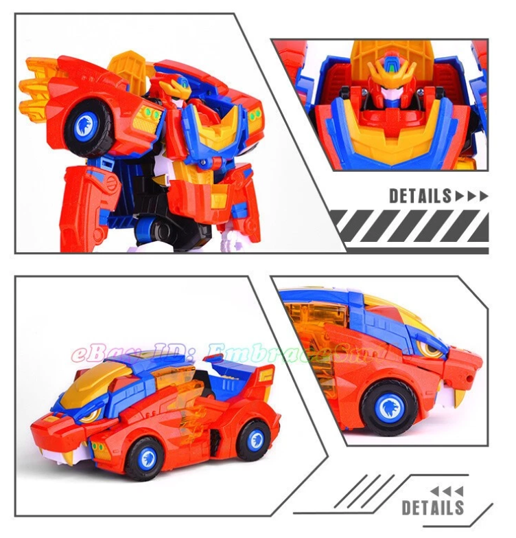 MiniForce Animal Tron Leocop Lion: Ranger&Police Transforming Robot Toy ...