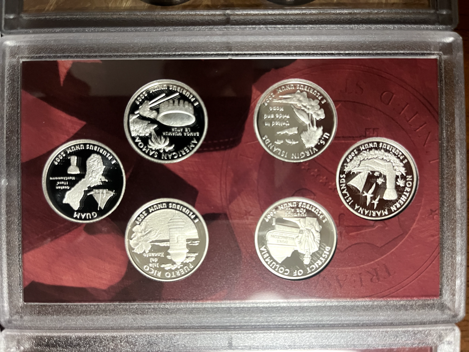 FULL 2009 US Mint Silver Proof 18 Coin Set Original Government ...