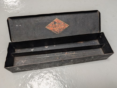 STANDARD SOCKET SET - Empty Metal Tool Box Carry Case - USA - Vintage ...