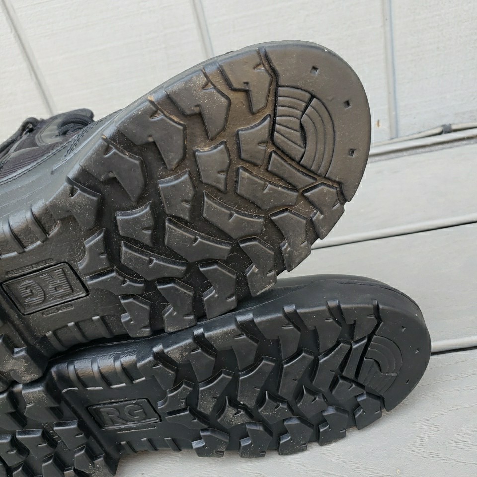 NEAR MINT Response Gear RG Men's 11 Hi-Top Combat Boots Side Zip ...