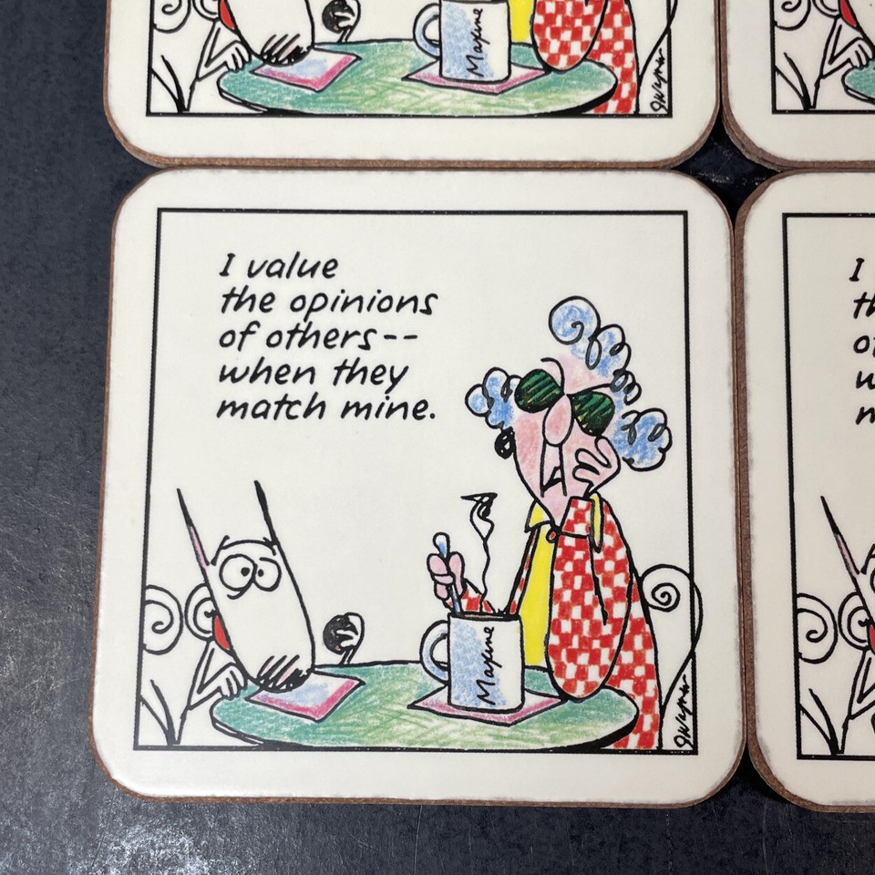 Maxine Coasters by Pimpernel Acrylic Cork Drink Boxed Set Of 6 Shoebox ...
