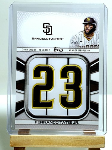 Fernando Tatis Jr 2022 Topps Series 1 Jersey Number Medallion JNM-FT SD ...