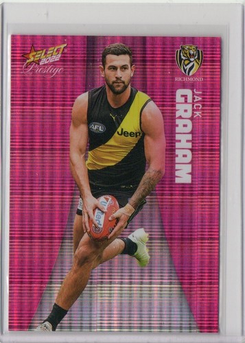 2022 SELECT PRESTIGE PINK PARALLEL JACK GRAHAM RICHMOND TIGERS 018/325 ...