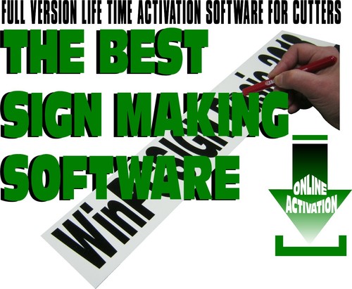 Sign Making Software Basic 2018 FOR ANY VINYL CUTTER+ 600 drivers ...