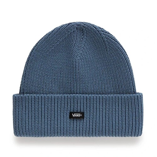 VANS - Post Shallow Cuff Beanie - Mens Hat - One Size - Bluestone ...