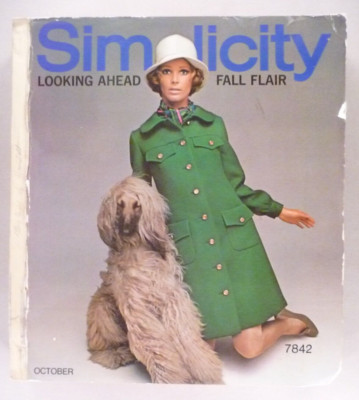 Simplicity Patterns CATALOG - 1968 ~~ large store counter pattern book ...
