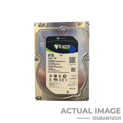Seagate Exos 7E8 ST6000NM0115 6TB 3.5" 7.2K RPM SATA HDD Hard Drive ...