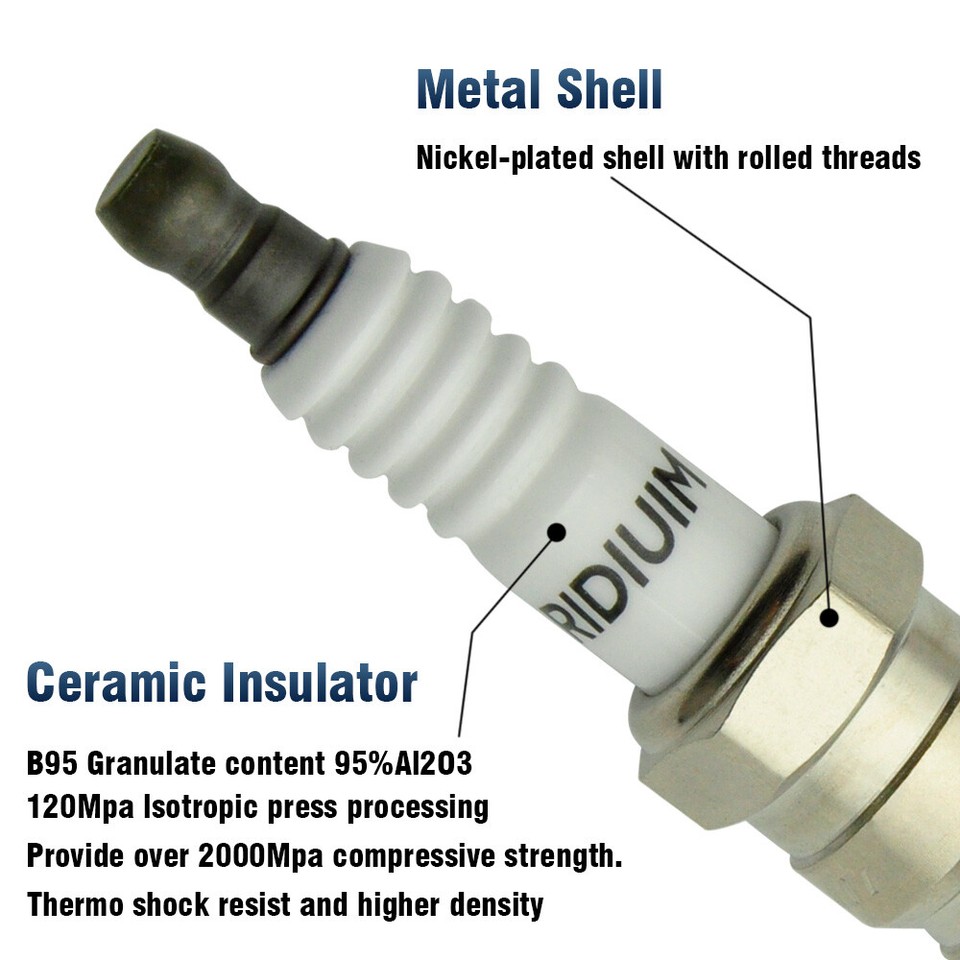 8pc Ignition Coil Spark Plug for 2010-2017 Ford F150 F250 F-350 6.2L ...