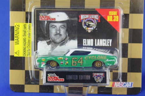 1998 Racing Champions NASCAR Legends 39 Elmo Langley 1969 Mercury ...