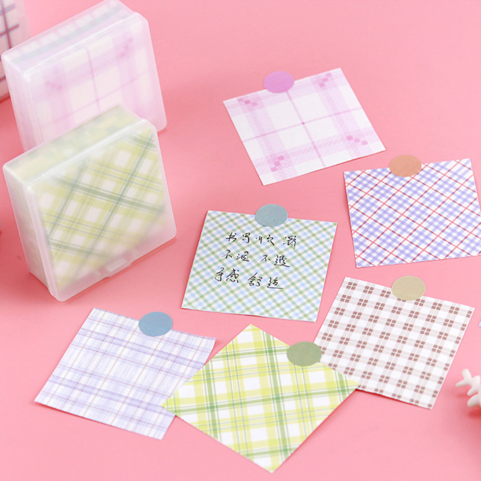 1 Box Plaid Texture High-quality Environmentally Friendly Materials ...