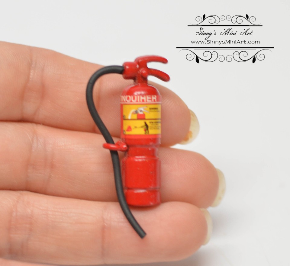 1:12 Dollhouse Miniature Fire Hydrant D141 | eBay