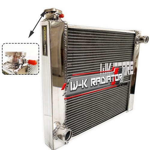 For 22" x 19" x3'' Ford Mopar Universal Aluminum Racing Radiator 2 Row ...