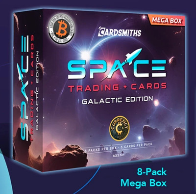 Cardsmiths SPACE Trading + Cards Galactic Edition 8-Pack Mega Box | eBay