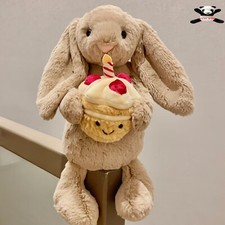 Bashful Beige Birthday Bunny : Bashful Bunnies : Jelly Collector