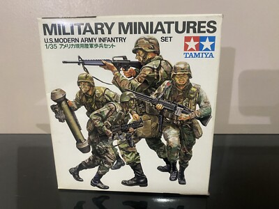 Tamiya 1/35 US Modern Army Infantry Military Mini Model Kit | eBay