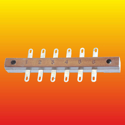 12 PIN LOT OF 1 WIRING TERMINAL STRIP SILVER PLATED CONTACTS | eBay