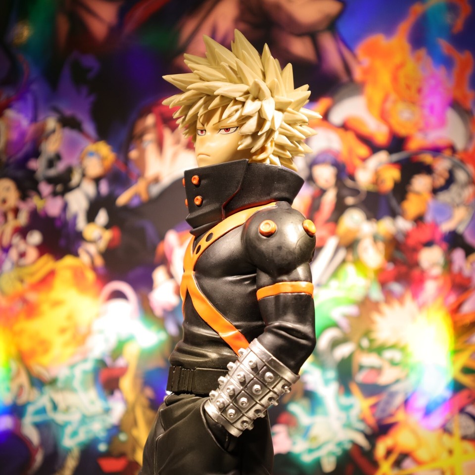 My Hero Academia Figure set Deku Izuku Midoriya & Katsuki Bakugo ...