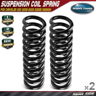 2 Coil Spring Set for Chrysler 300 2005-2008 Dodge Magnum 2006-2008 ...