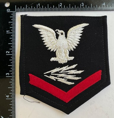 WWII DATED B 1944 USN US Navy Radioman Petty Officer 3rd Class Blue ...