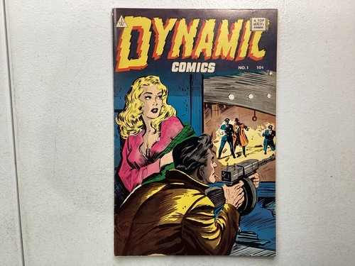 Dynamic Comics 1 1958 Top Quality Comics VG/FN IW Enterprises Everett ...