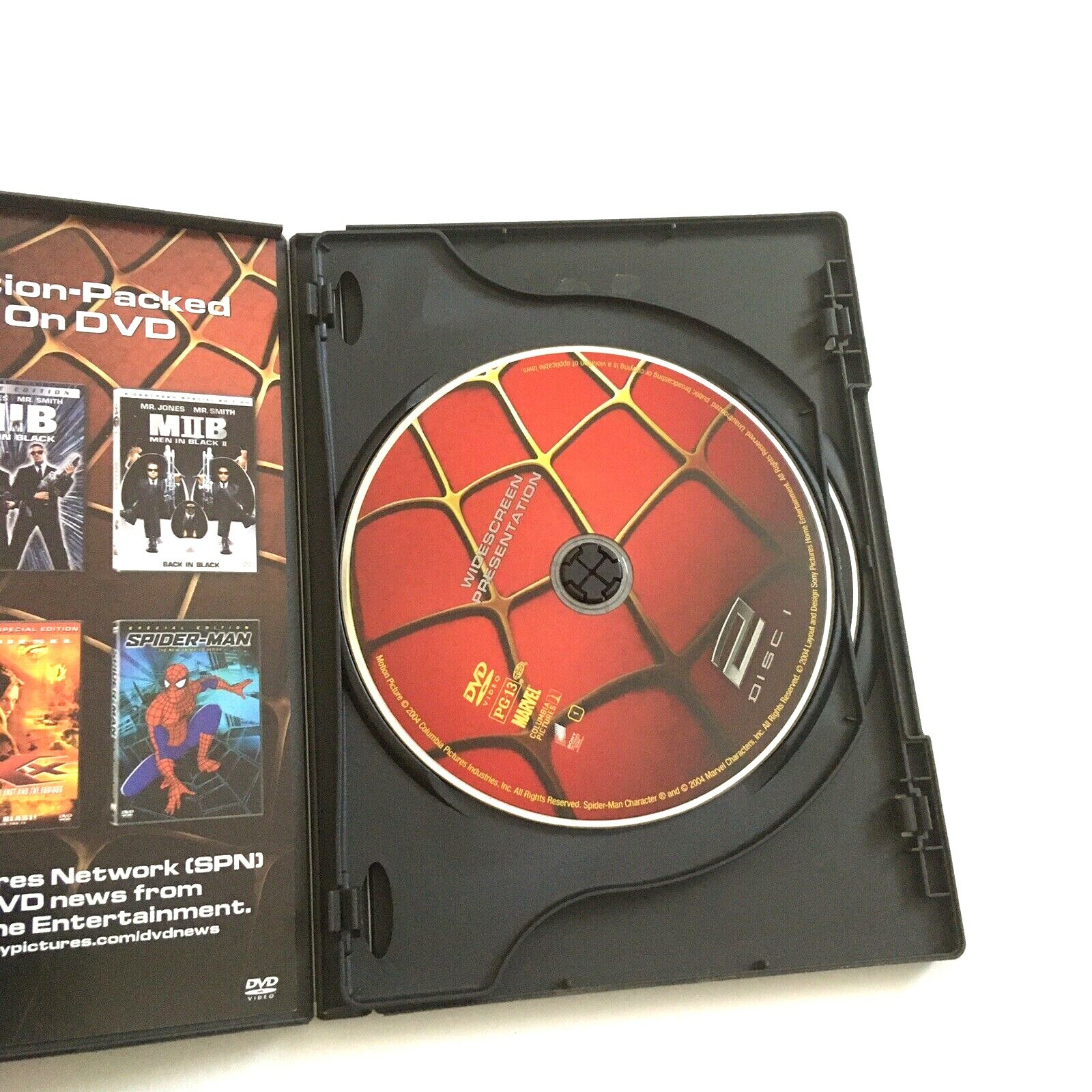 Spiderman 2 Action Wide Screen Edition Movie Marvel DVD 43396051492 | eBay