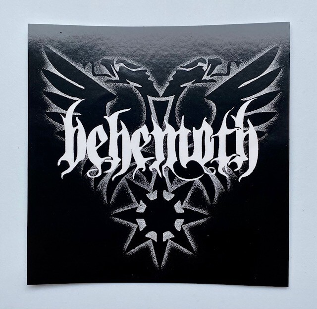 Behemoth Sticker Vinyl Decal Car Bumper Punk Rock 4" X 4" (394) | eBay