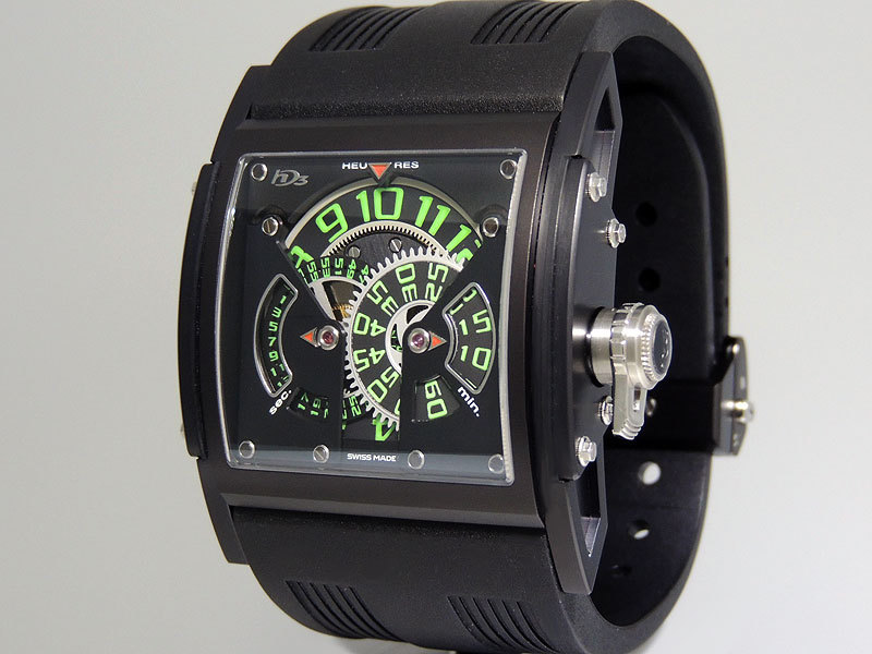 HD3 Complication Three Minds Green Ti/PVD/Rubber LTD33pc 52x44mm ...