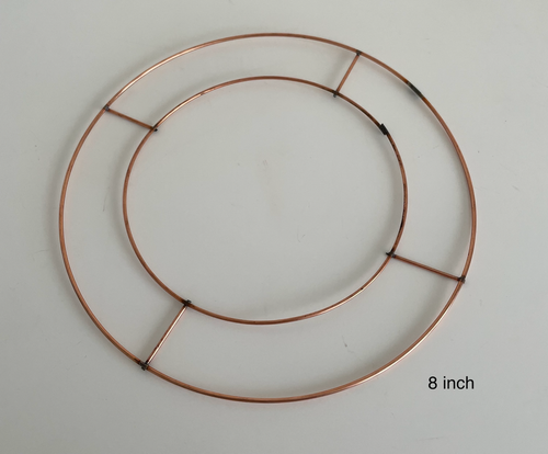 Flat Wire Wreath Rings 8, 10, 12 or 14 inch widths for Christmas and ...
