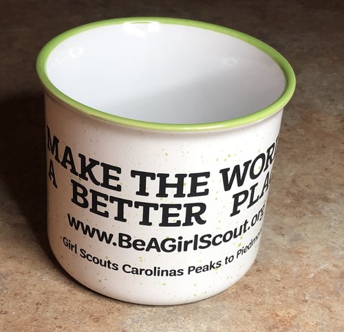 Girl Scouts Of The Carolinas Coffee Mug/Cup Cookies Badges Scouting ...
