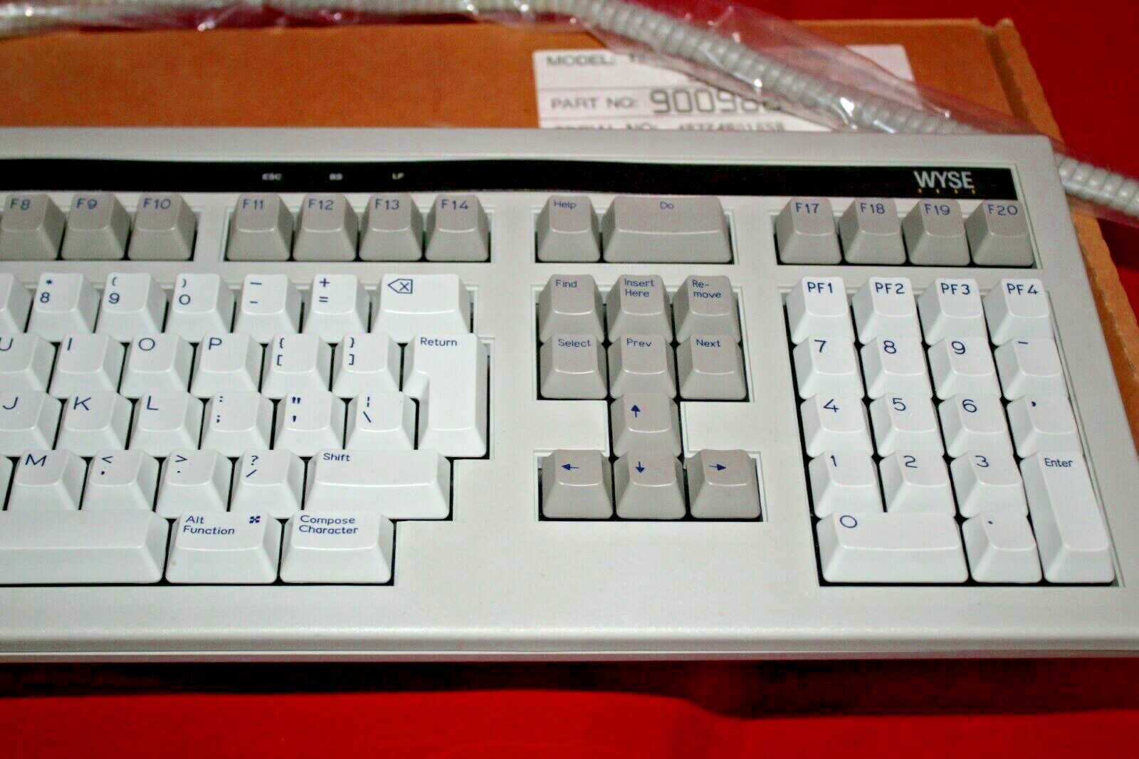 *NEW* - Wyse Type "E" Enhanced ANSI Keyboard - RJ9 - VT420 Style ...